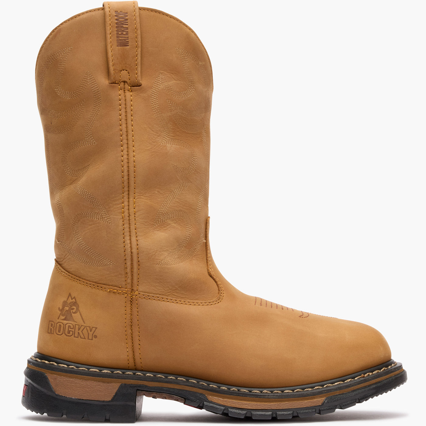 Rocky Original Ride Branson Roper Waterproof Western Boots – Rocky Boots