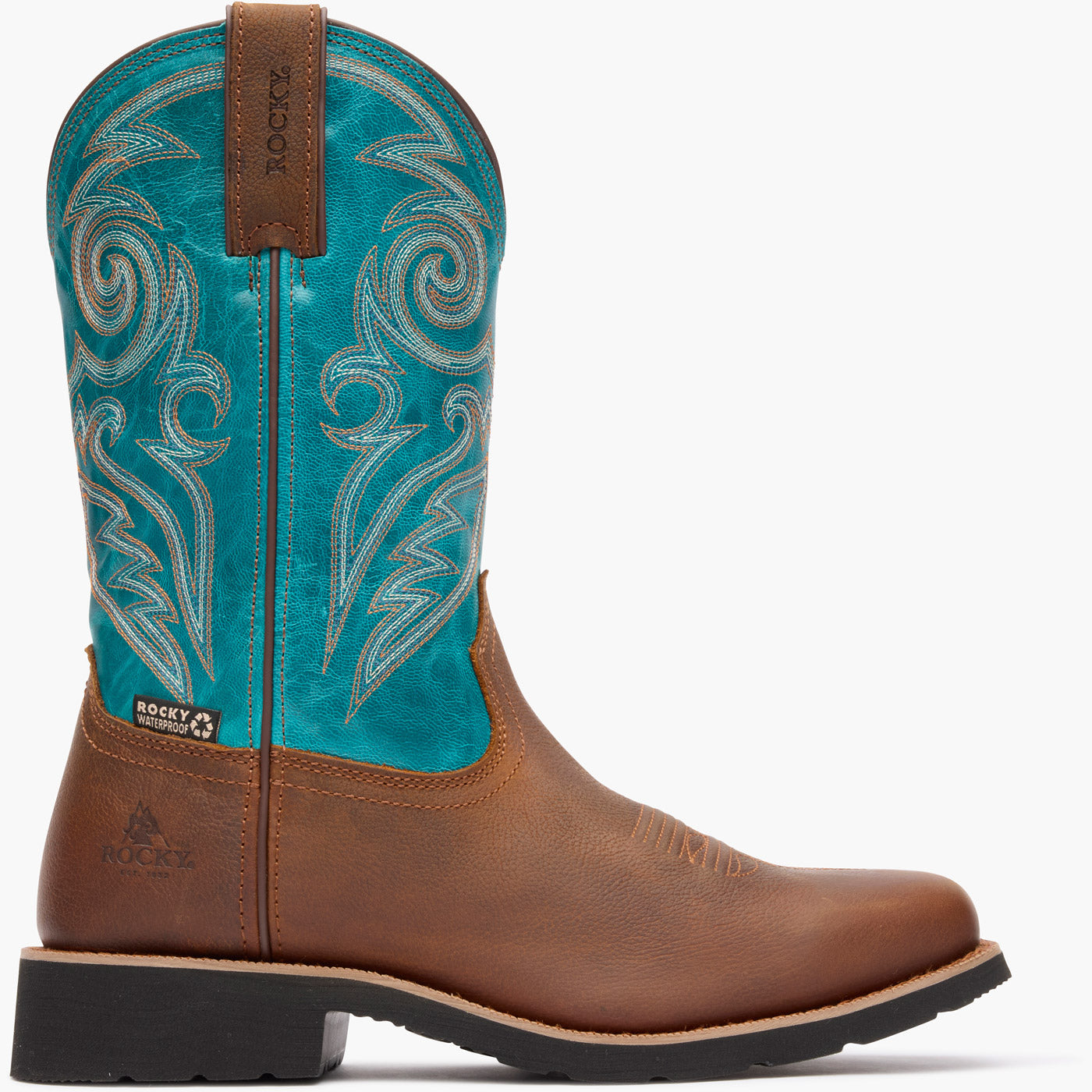 MonoCrepe Western Pull-On Boot – Rocky Boots
